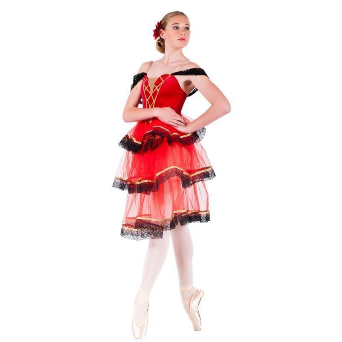 Spanish Rose Tutu Adult – PW Dance & Sportswear